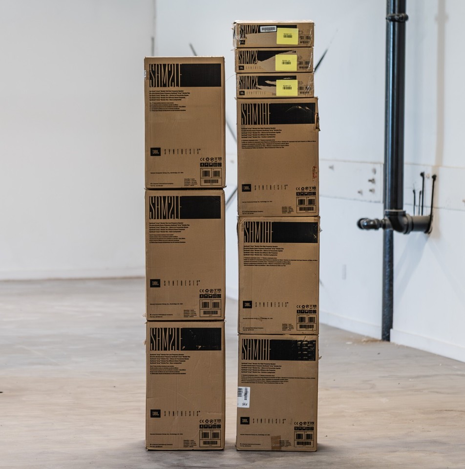 JBL Synthesis Two SAM Array L/C/R System SAM1HF | SAM2LF | SAM12X ...