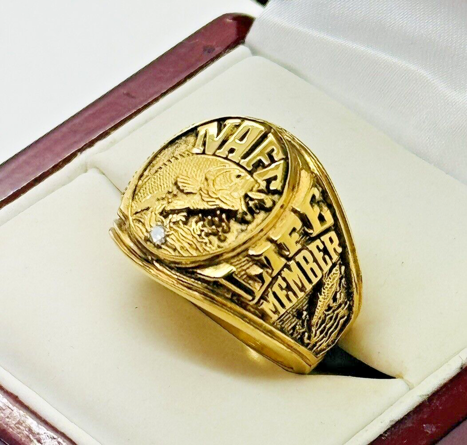 North American Hunting Club NAFC Life Member Sterling / Gold Diamond ...