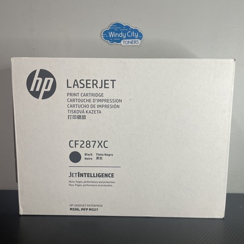HP CF287XC 87X Black Toner Cartridge for LaserJet M506 MFP M527 NEW ...
