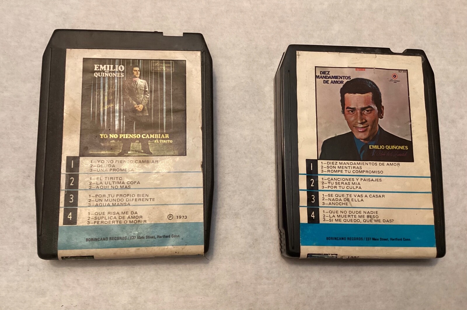 EMILIO QUINONES 8 TRACK LOT OF 2 | eBay