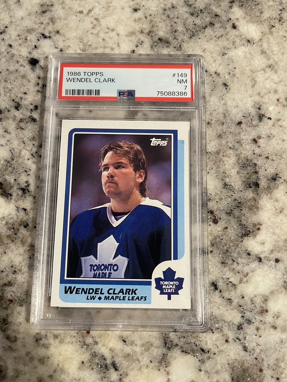 1986-87 Topps - #149 Wendel Clark (RC) for sale online | eBay