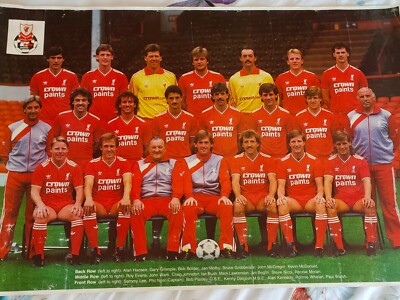 Liverpool FC poster - original mid 1980's - 5 of 10 | eBay UK