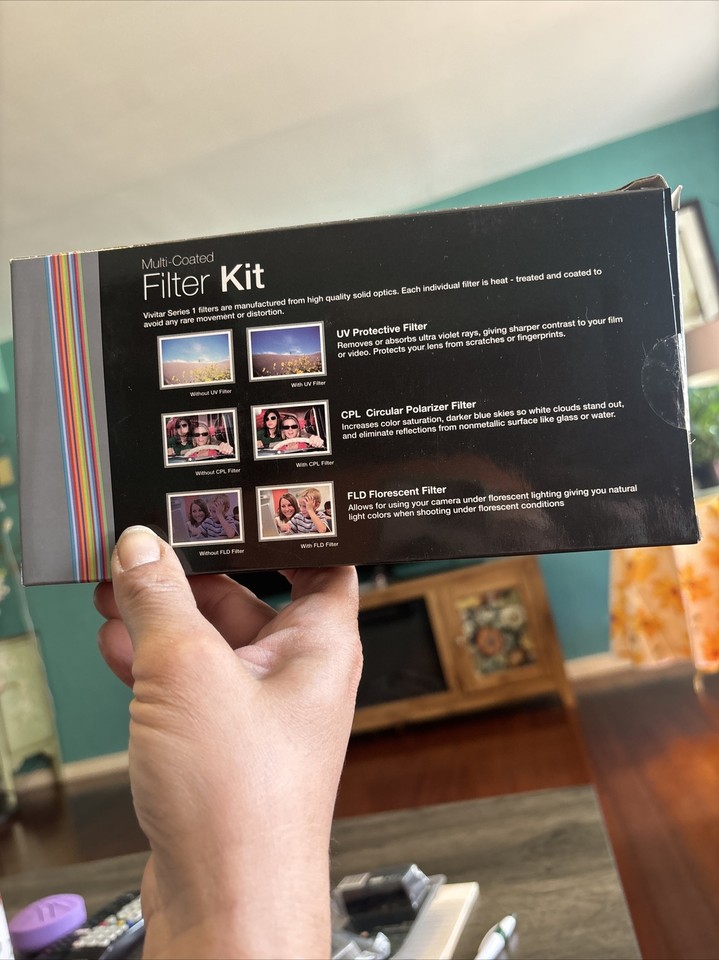 Vivitar s (VIV-FK3-67) 67 mm Filter Kit New In Box 681066543573| eBay