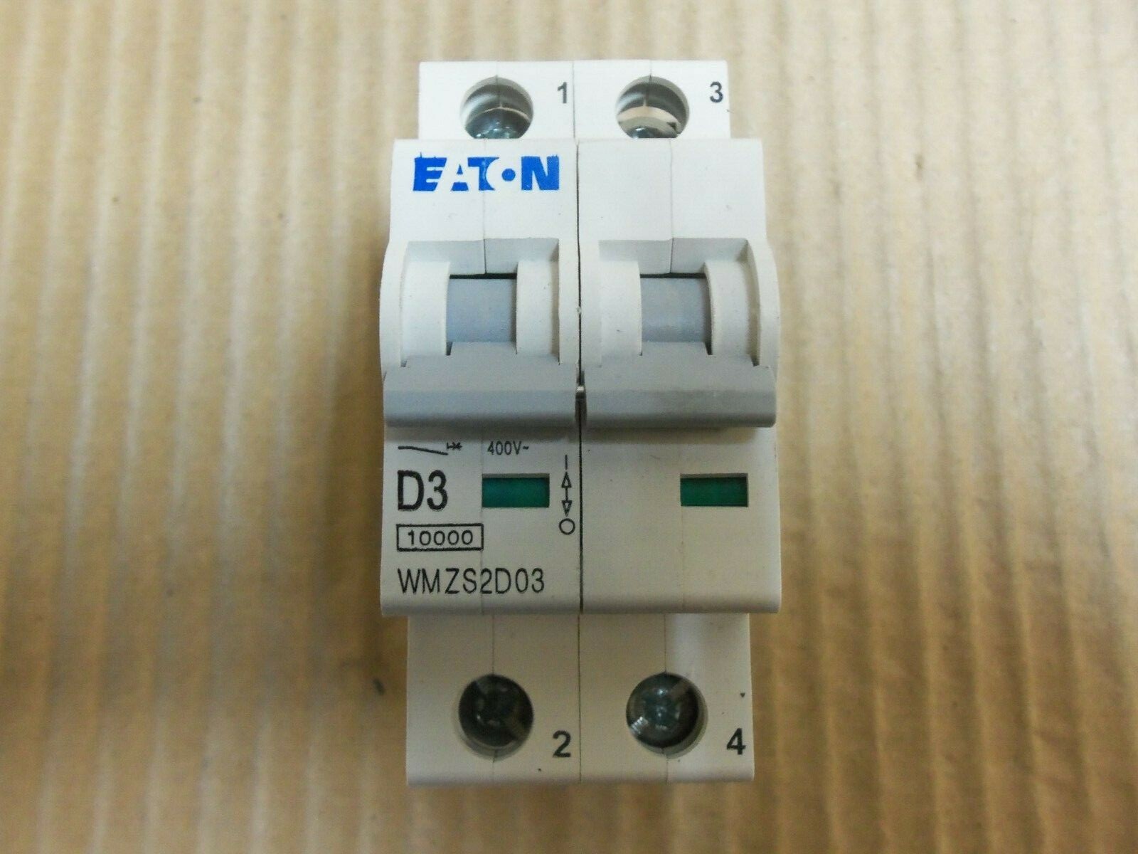 New Eaton D3 WMZS2D03 2 Pole 3 Amp Circuit Breaker 480v 277v | eBay
