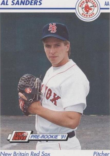 1991 Line Drive Pre-Rookie - AA Al Sanders #471 (RC) for sale online | eBay