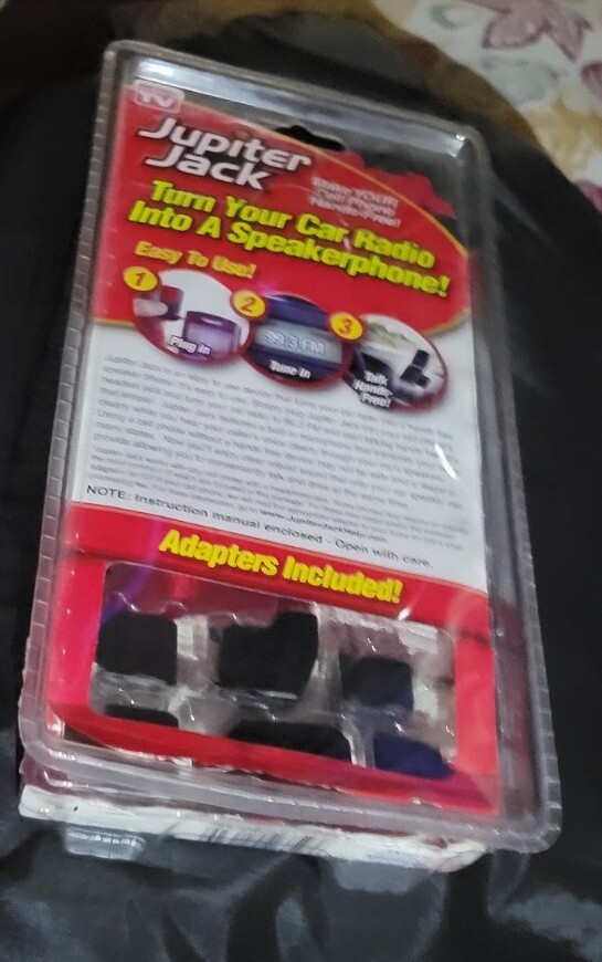 NEW AS SEEN ON TV Jupiter Jack Make Your Cell Phone Hands Free Adapters ...