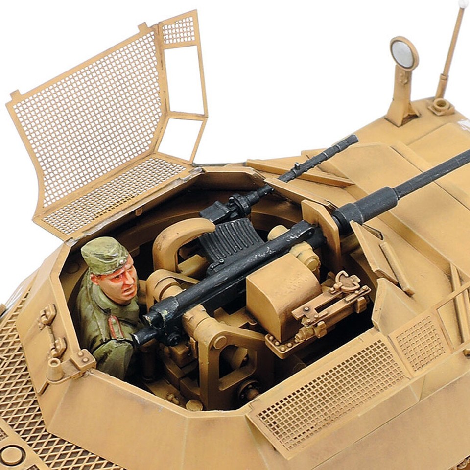 Tamiya 35286 German Armoured Car Sd.Kfz.222 Africa Korps 1:35 Scale ...