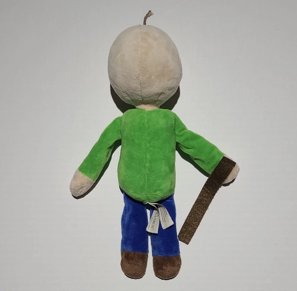Baldi's Basics Smiling Plush Toy w/ Ruler - PhatMojo Rare Great ...