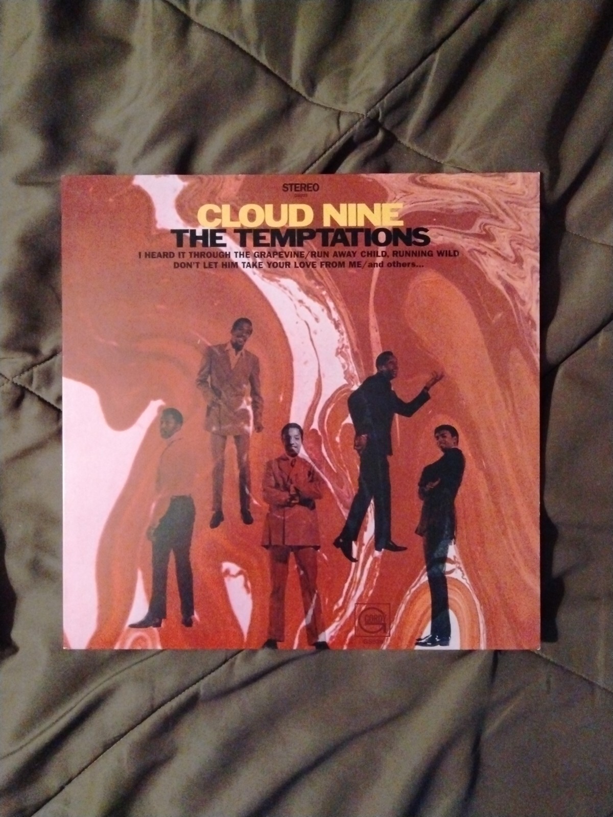The Temptations ~Cloud Nine~ Vinyl LP Stereo 1969 Gordy (GS939) STRONG ...