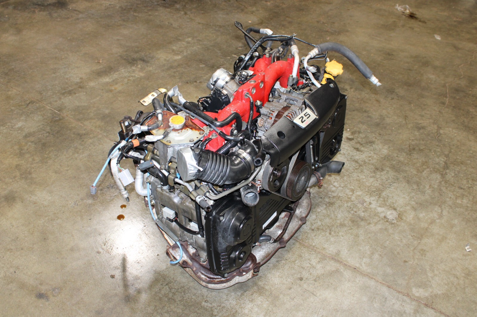 2003-2008 JDM SUBARU FORESTER STI SG9 2.5 TURBO ENGINE DOHC EJ255 EJ25 ...