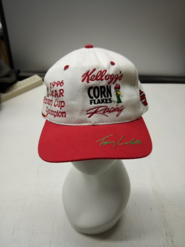 Tony Labonte #5 Kelloggs Corn Flakes Racing snapback VTG hat 1996 ...