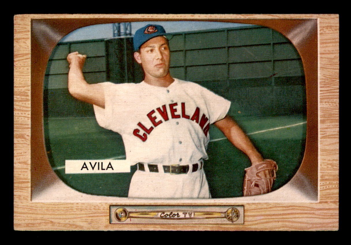 1955 Bowman Baseball #19 Bobby Avila VG/EX *h1 | eBay
