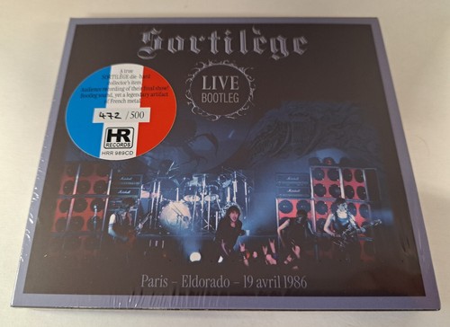 Sortilege Sortilège New 2 CD Live Bootleg Paris Eldorado 19 Avril 1986 ...
