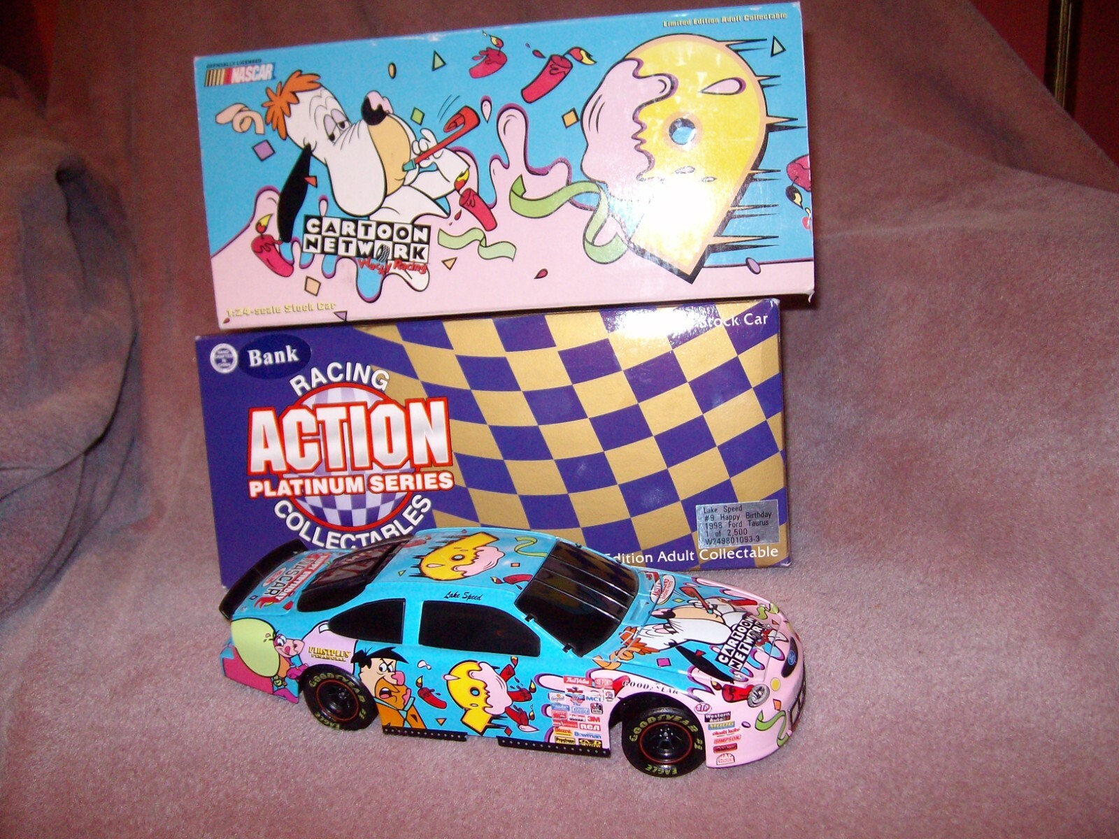 Action Racing NASCAR 1/24 Lake Speed #9 Happy Birthday Droopy Cartoon ...