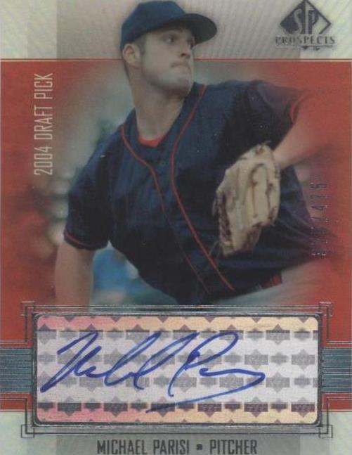2004 SP Prospects - Autographed Draft Picks Tier 3 Mike Parisi #MP /475 ...