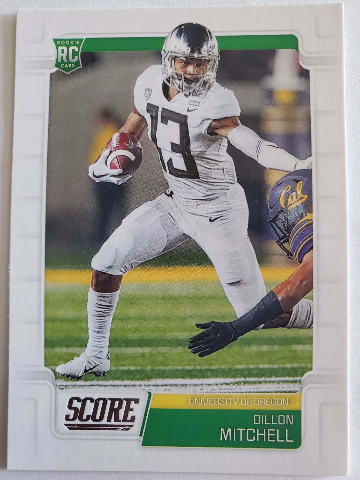 2019 Score Rookie Dillon Mitchell Oregon Ducks #388 | eBay
