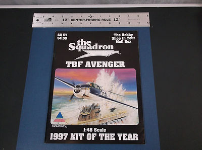 VINTAGE 1990'S THE SQUADRON MAIL ORDER HOBBY SHOP CATALOG *VG-COND* | eBay
