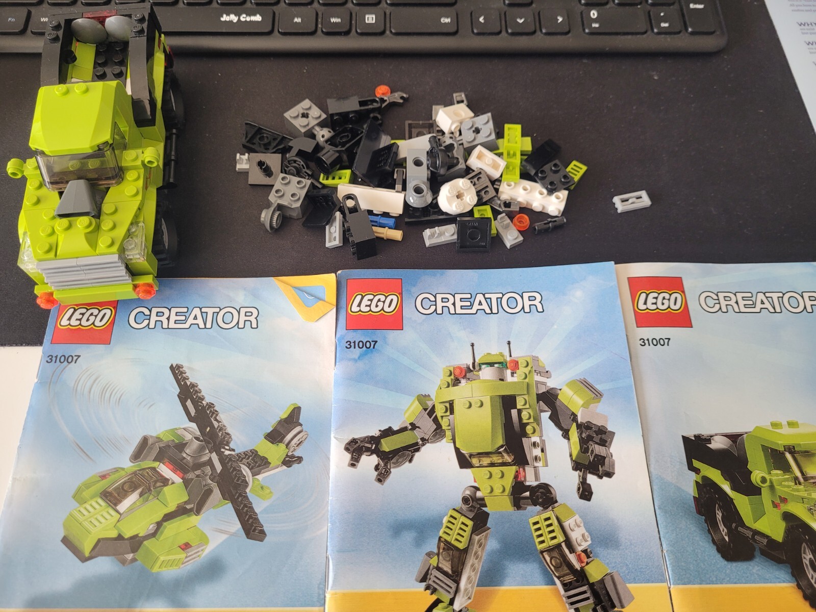 LEGO CREATOR: Power Mech (31007) Complete 3 In 1 Set 673419189835| eBay