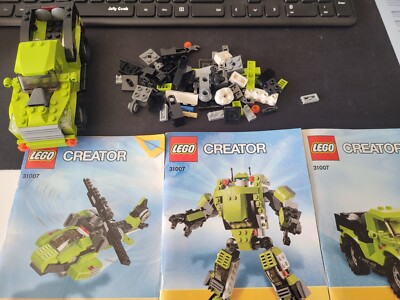LEGO CREATOR: Power Mech (31007) Complete 3 In 1 Set 673419189835| eBay