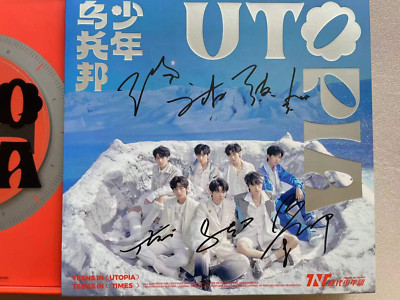 TNT Teens in Times Utopia Autographed Signed Album Official Chinese Ver 2022 | eBay