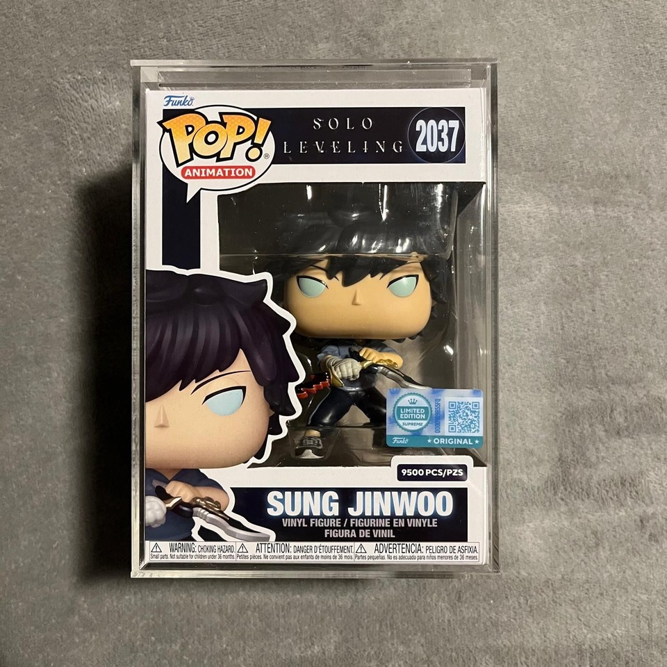 Solo Leveling Funko Pop - Tusk #2019 + Sung Jinwoo #2037 Combo Limited ...