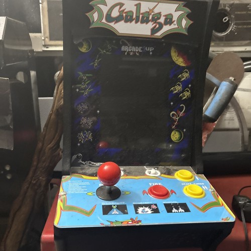 Arcade1Up 40th anniversary GALAGA counter-Cade Arcade video game ...