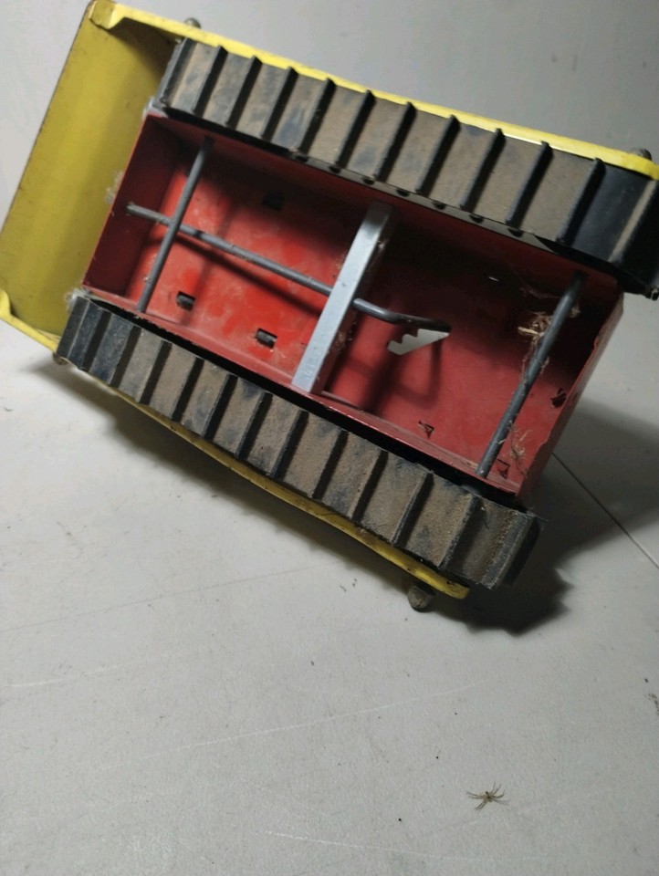 Vintage 1950's Structo Bulldozer Construction Toy Pressed Steel | eBay