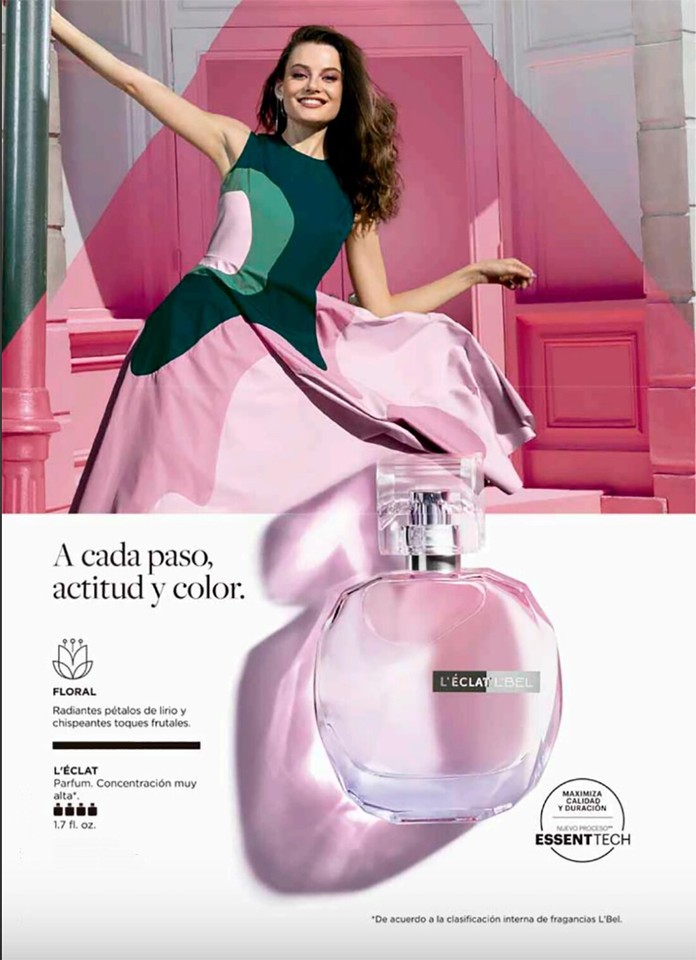 L'ECLAT Parfum • Energetic Femenine Floral Fruity Aroma High ...