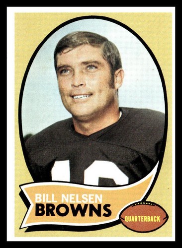 1970 Bill Nelsen Topps Football #65 EX-MT *NICE* SET BREAK | eBay