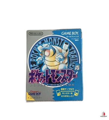 POKEMON BLUE Japan Pocket Monsters Gameboy Nintendo good Japan Used | eBay