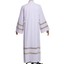 Clergy White Alb Religiouss Pleated Alb Clerical Priest Pastor Robe in ...