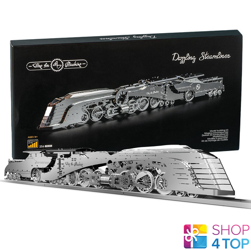 DAZZLING STEAMLINER MODEL BUILDING KIT TIME FOR MACHINE STAINLESS STEEL ...