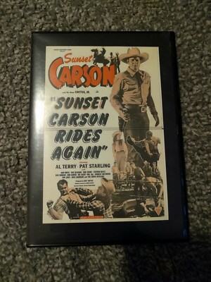 Sunset Carson Rides Again: 2004 Alpha Video Distributors LIKE NEW ...