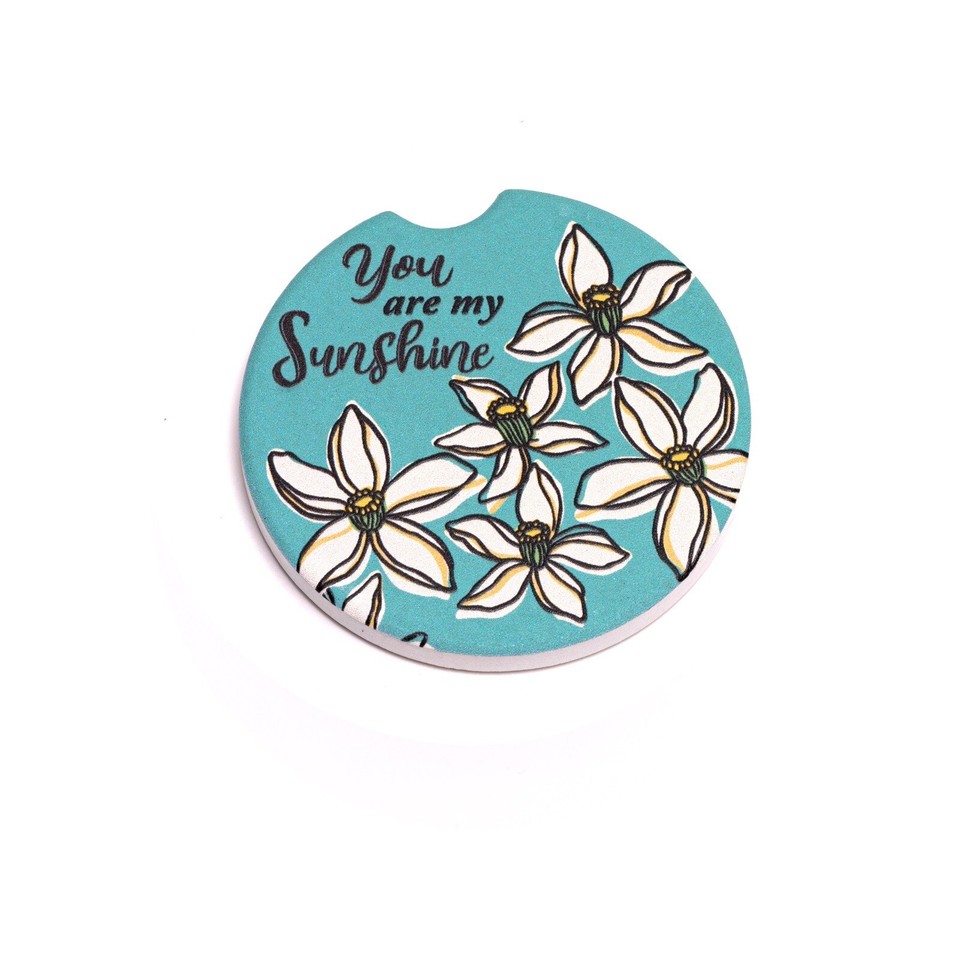 Car Coasters Flamingo Sunshine Set Of 2 | eBay