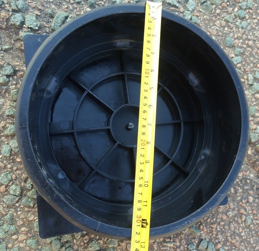 Polydrain 320mm Inspection Chamber cover Square Manhole Drain Cover ...