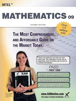 Mtel Mathematics 09 Teacher Certification Study Guide Test Prep by ...