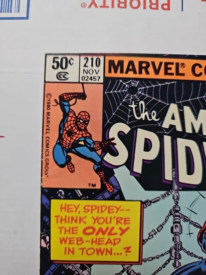 Amazing Spider-Man # 210 - 1st App Madame Web 1980 Marvel Comics ...