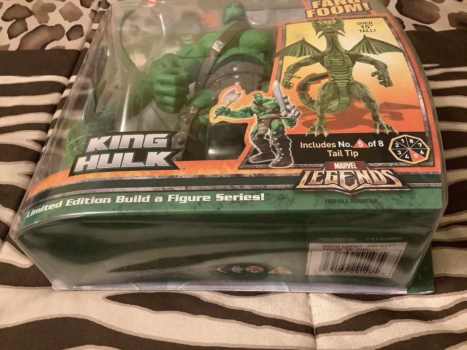 2007 Hasbro Marvel Legends - Hulk Series - King Hulk - Fin Fang Foom B ...