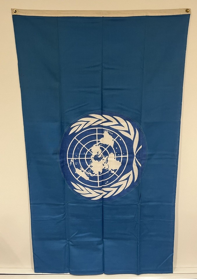 Vintage Cotton United Nations Flag | eBay