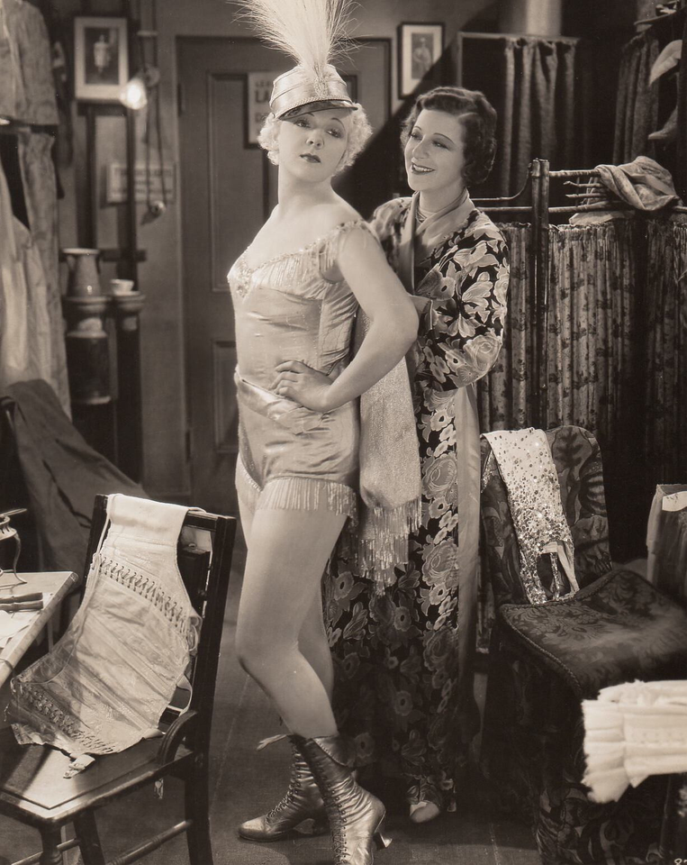Virginia Bruce & Fanny Brice THE GREAT ZIEGFELD Orig Photo busty leggy ...