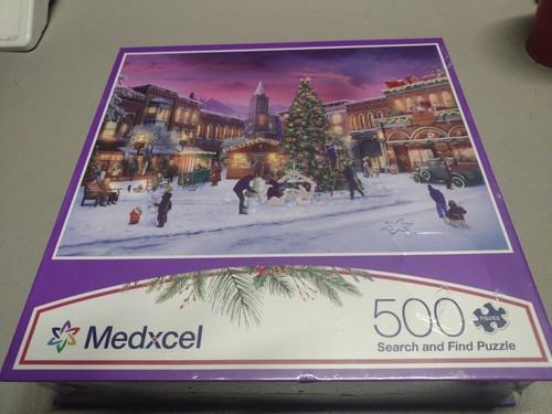NEW MEDXCEL SEARCH AND FIND PUZZLE " CHRISTMAS IN THE CITY " FREE ...