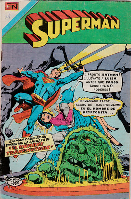 SUPERMAN 75 NOVARO JUNIO 1981 SERIE AVESTRUZ MEXICAN SPANISH COMIC | eBay