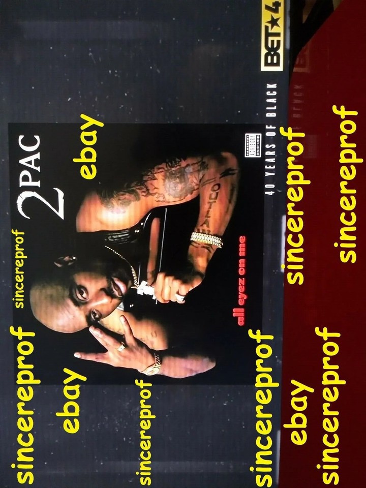 Tupac Original All Eyez On Me Screen Used🎥🎬Prop Master Proof 📀 Rare Pac ...