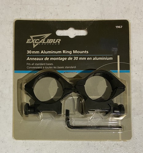 Excalibur 30mm Scope Rings - For 30mm Crossbow Scopes - #1967 | eBay