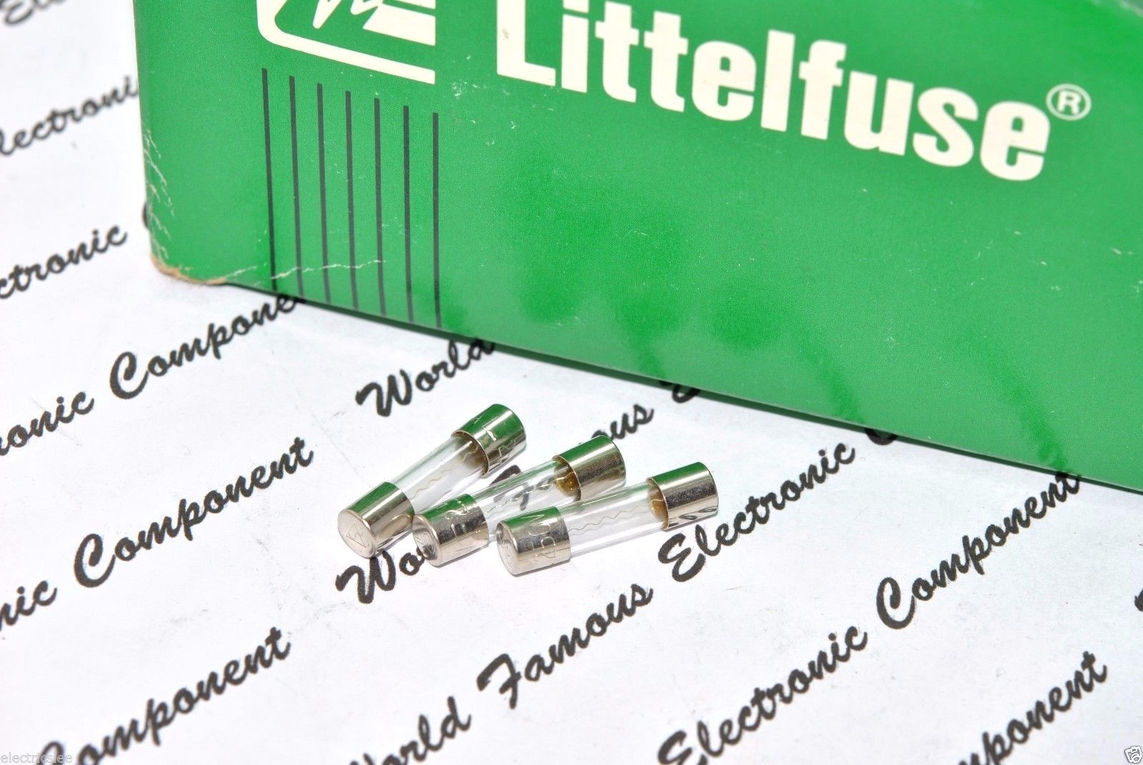 2pcs Littelfuse / LF 2.5A 250V 5x20mm (F) Fast Blow Glass Fuse - 217 ...