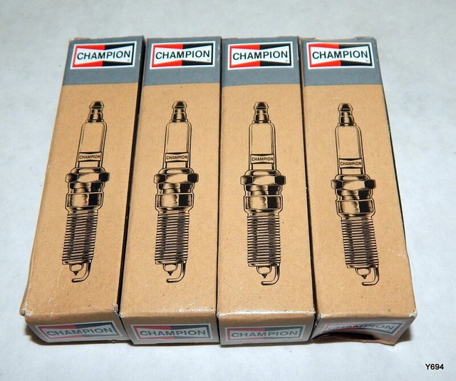 4-Pack Champion 570 Spark Plugs RE14MCC4 for sale online | eBay
