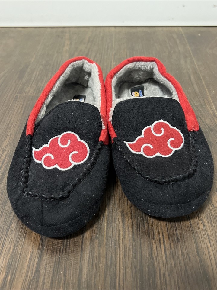 Akatsuki Naruto Slippers Size S/M Shonen Jump Naruto Shippuden | eBay