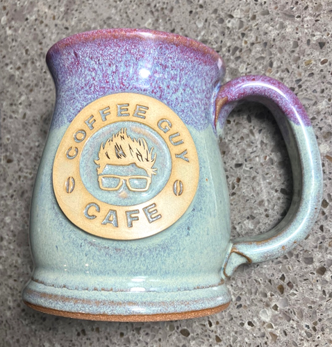 Coffee Guy Cafe Coffee Mug Sunset Hill Stoneware Handcrafted Florida ...