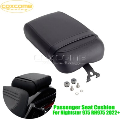Passenger Seat Rear Pillion Cushion Fit for Harley Davidson Nightster ...