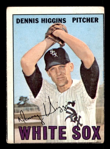1967 Topps Baseball #52 Dennis Higgins GD *e1 | eBay